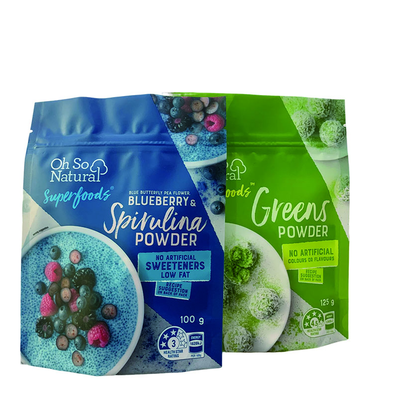 China Custom Printed Food Grade Stand Up Pouches with zipper ...