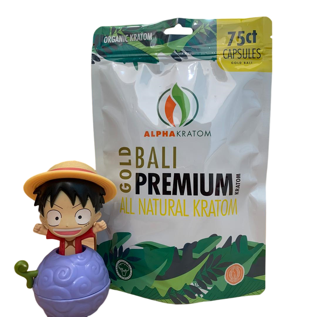 China Printed Stand Up Zipper Bag for Kratom Capsule Tablet Powder ...