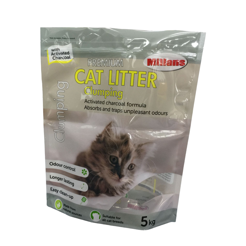 China Printed Cat Litter Packaging Bags with Resealable Zip Manufacture ...